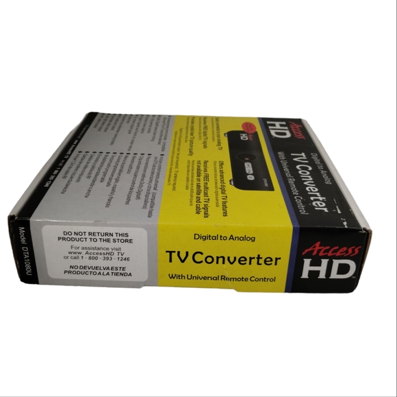 access hd | Other | Access Hd Digital To Analog Tv Converter Dta 80u ...